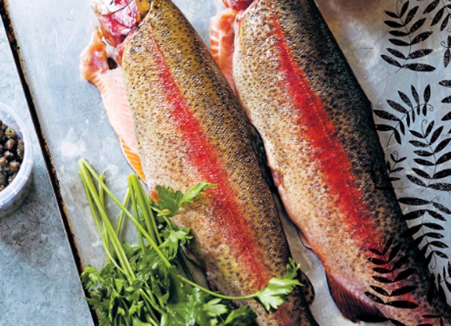 Gabriel Gaté recipe: Baked trout with herbs and bacon | Scotsman Food ...
