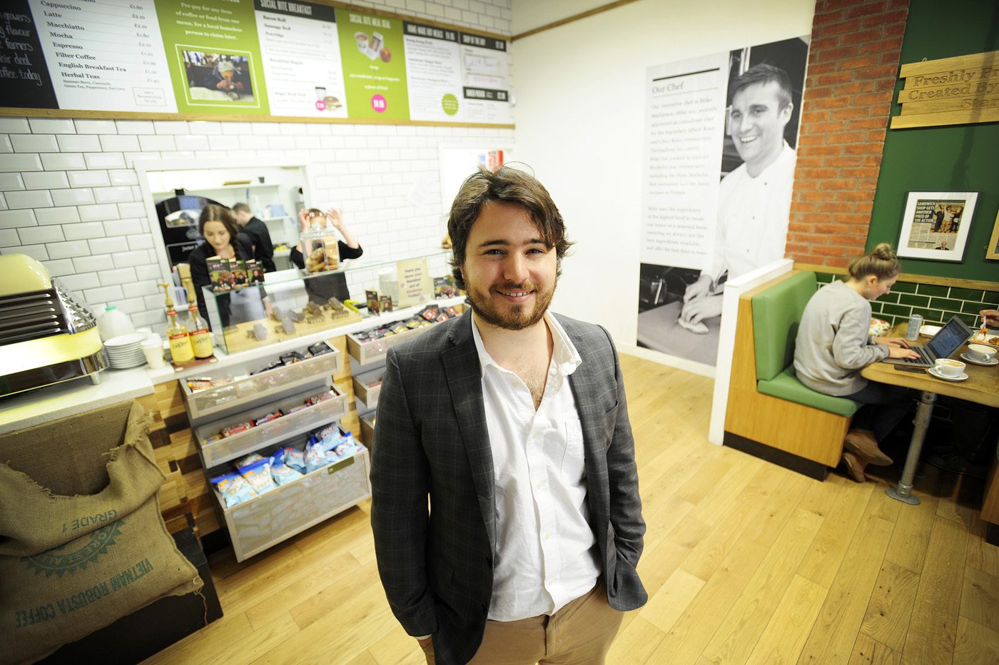 The selfless loyalty card from Social Bite allows customers to help ...