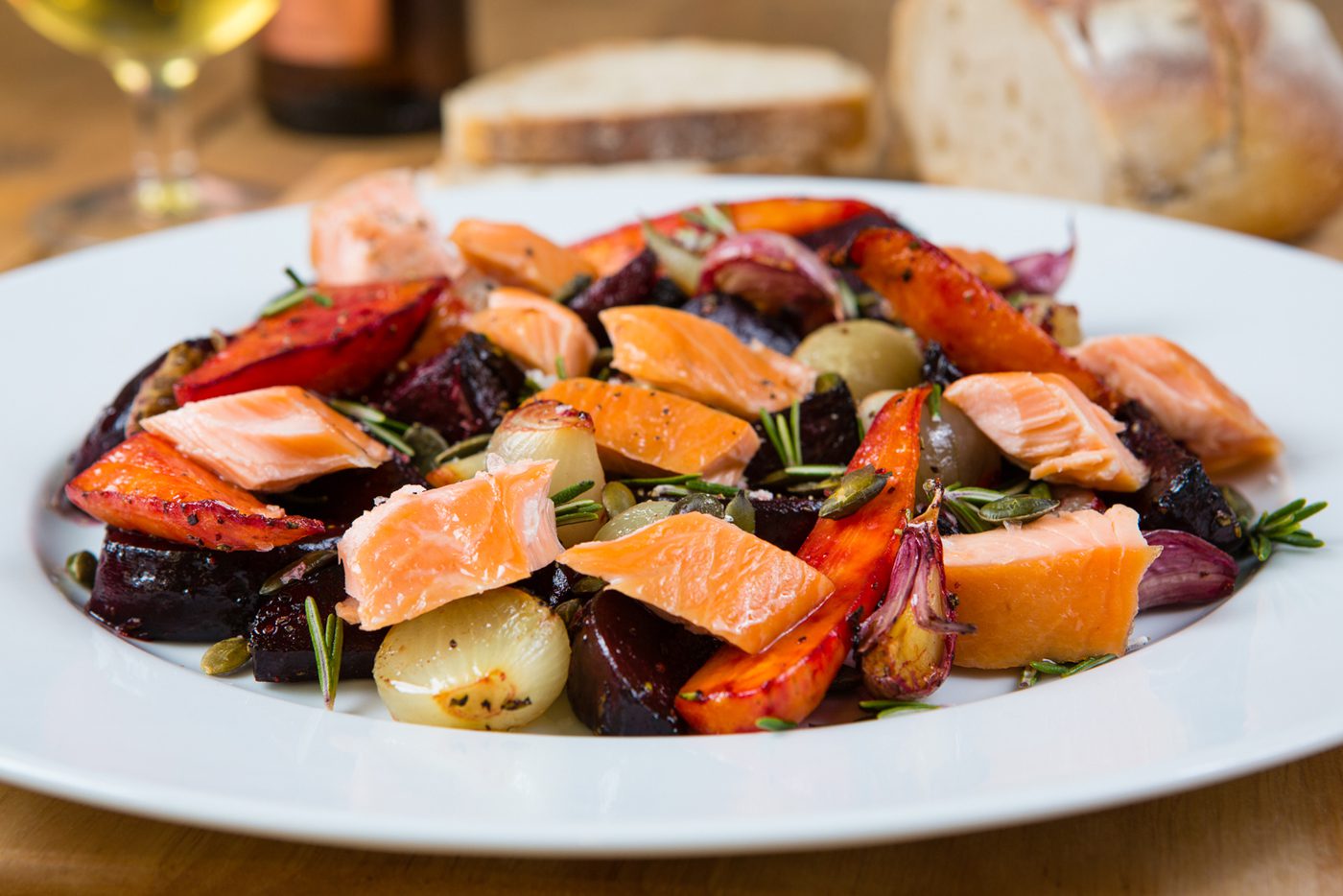 RR. Spink & Sons recipe: Kiln roast trout with roasted beetroot ...