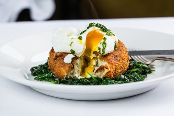 Neil Forbes recipe: Fishcake, wilted spinach and poached egg - Scotsman ...