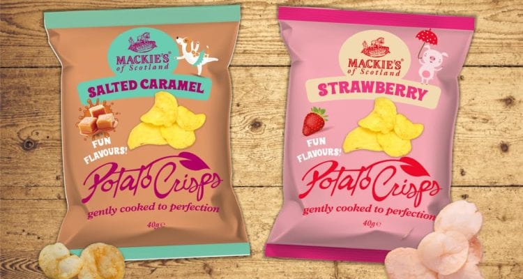 Mackie's to launch Strawberry and Salted Caramel flavoured crisps ...