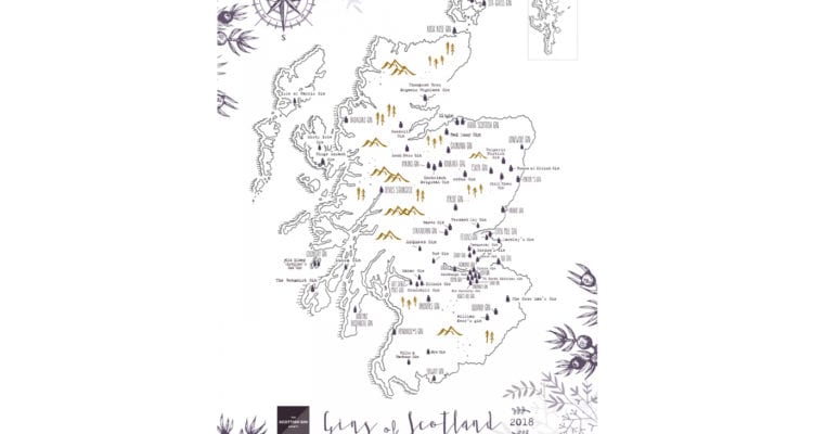 Scottish Gin Society unveil amazing Scottish Gin Map - and it's free ...
