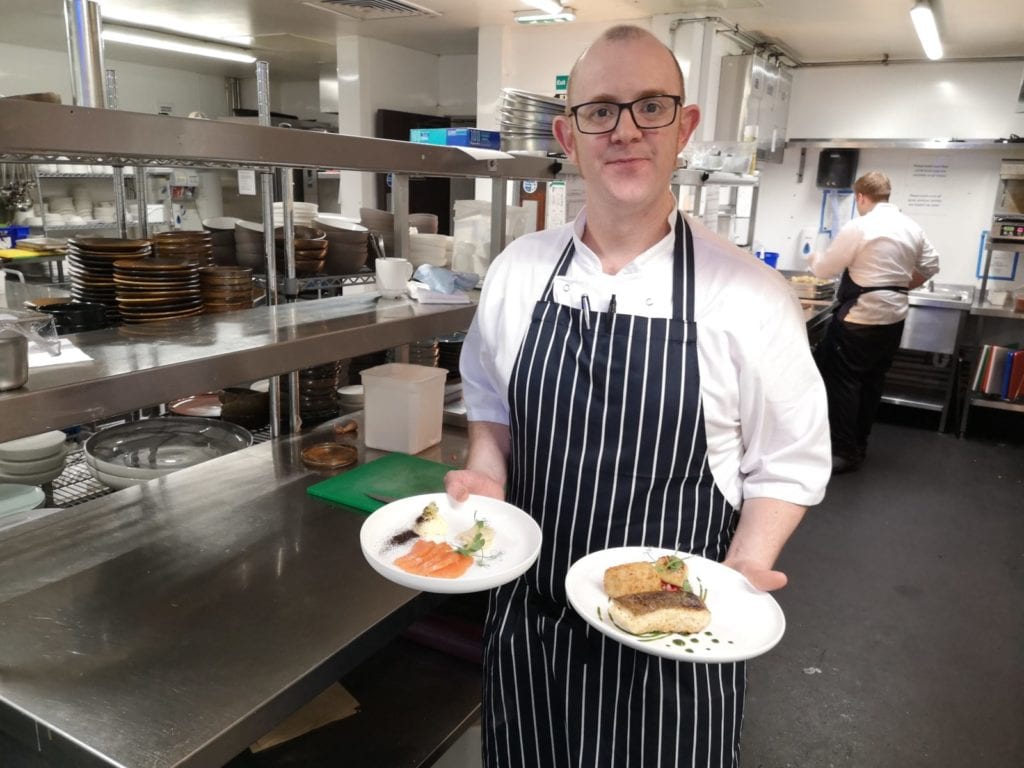 In the Kitchen: Dan Mellor of Surf & Turf restaurant, Macdonald Hotel ...