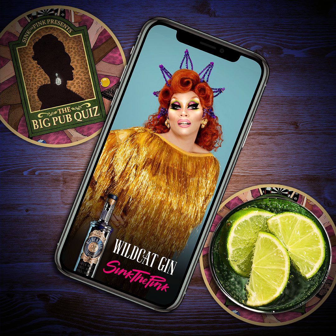 Wildcat gin and Sink The Pink team up to launch new online pub quiz ...