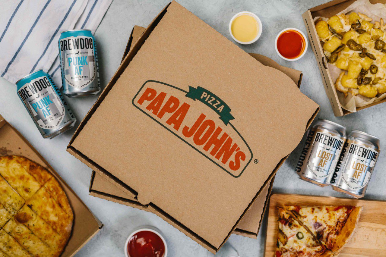 Papa John's partners with BrewDog to add beers to takeaway menu ...