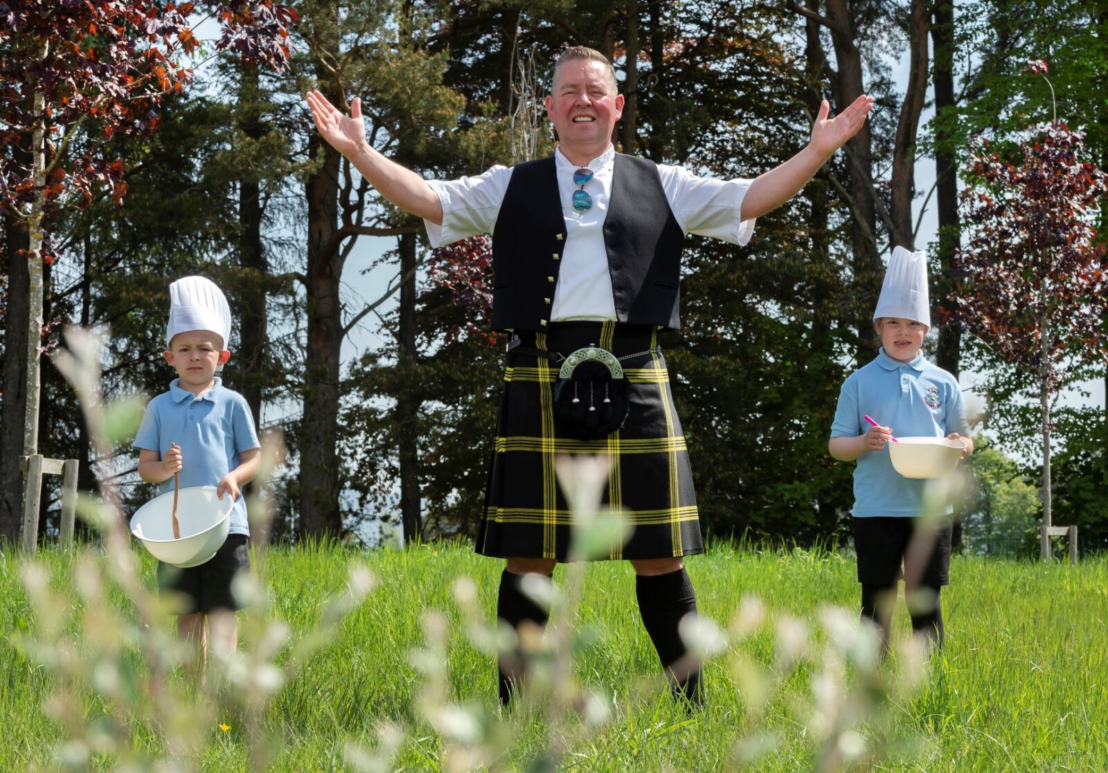The Kilted Chef is inspiring budding junior cooks with his ...